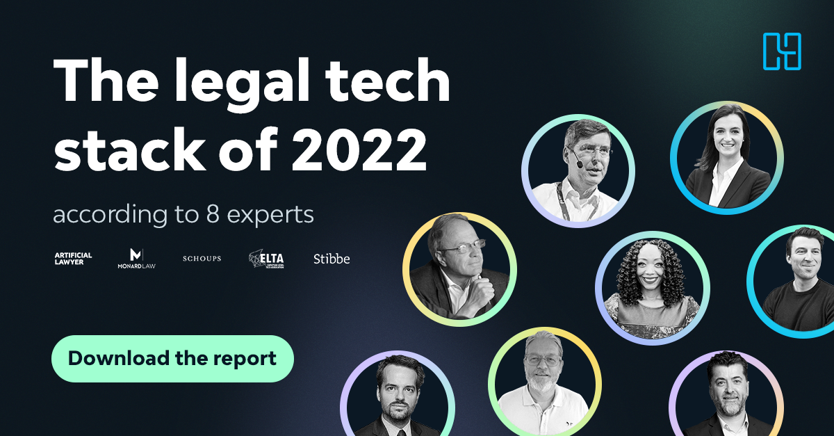 The must have legal tech stack for 2022